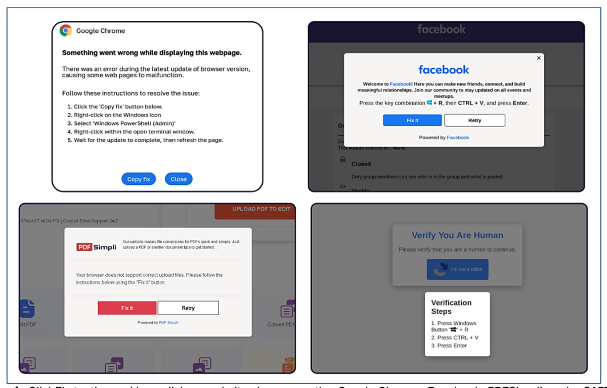 ClickFix: Another Deceptive Social Engineering Technique
